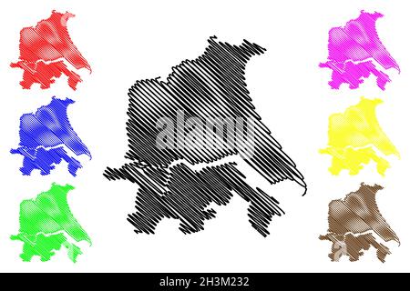 Humberside county (United Kingdom, non-metropolitan and ceremonial ...