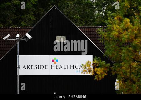 Lakeside surgery, Corby Stock Photo - Alamy