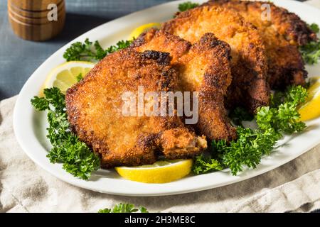 fried homemade chops Stock Photo - Alamy