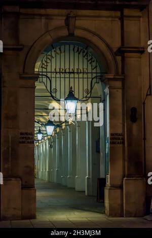 Royal Opera Arcade, Pall Mall, London, England, UK Stock Photo - Alamy