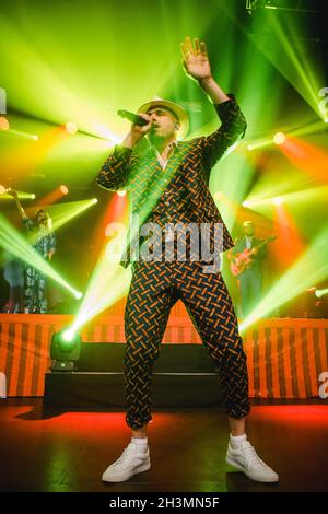Bern, Switzerland. 28th Oct, 2021. The Swiss reggae singer and music ...