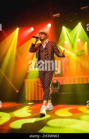 Bern, Switzerland. 28th Oct, 2021. The Swiss reggae singer and music ...