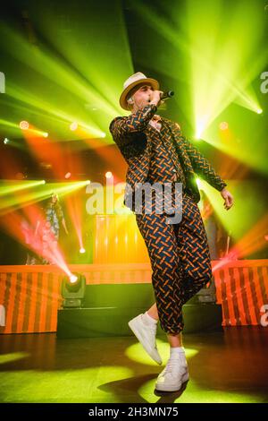 Bern, Switzerland. 28th Oct, 2021. The Swiss reggae singer and music ...