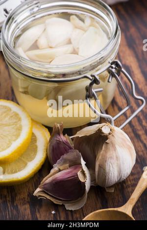 Garlic the best specific for influenza. Syrup prepared from healthy ...
