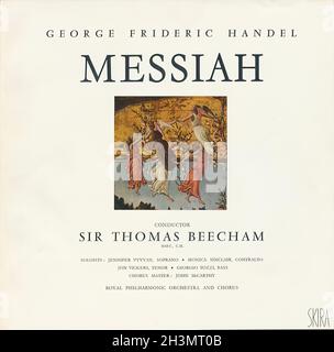 Handel Messiah - Beecham RCA Soria - Classical Music Vintage Vinyl ...