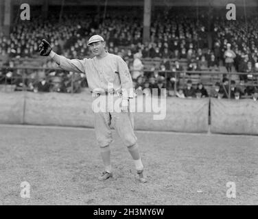 A portrait of Bob Bescher, a baseball player, likely from the early ...
