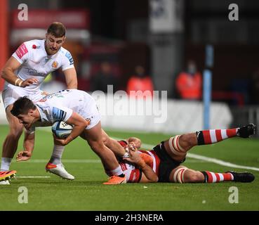 Kingsholm Stadium, Gloucester, UK. 29th Oct, 2021. Gallaher Premiership ...
