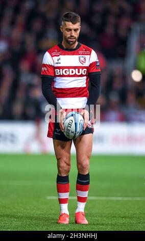 Kingsholm Stadium, Gloucester, UK. 29th Oct, 2021. Gallaher Premiership ...