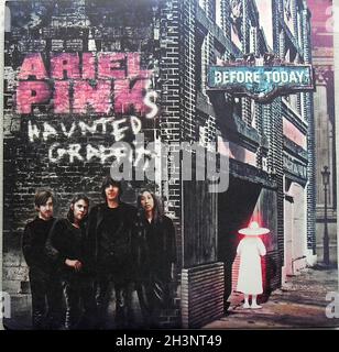 Vintage vinyl record cover - The Haunted Mansion Stock Photo - Alamy