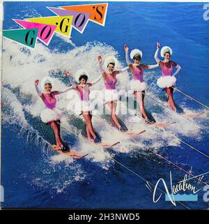 The Go Go`s - Vacation - Vintage vinyl album cover Stock Photo - Alamy