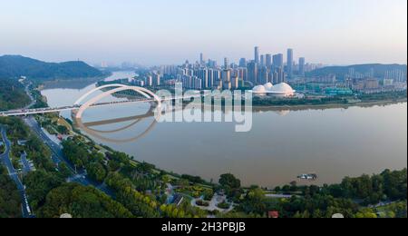 NANNING, CHINA - OCTOBER 26, 2021 - Aerial photo taken on October 26 ...