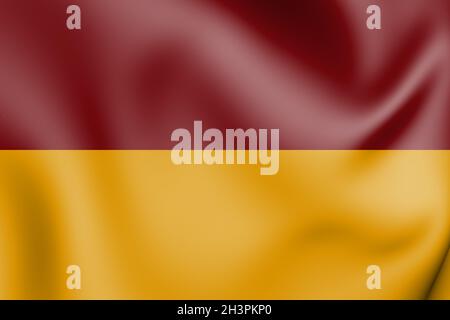 3D Flag of Tolima department, Colombia. 3D Illustration Stock Photo - Alamy
