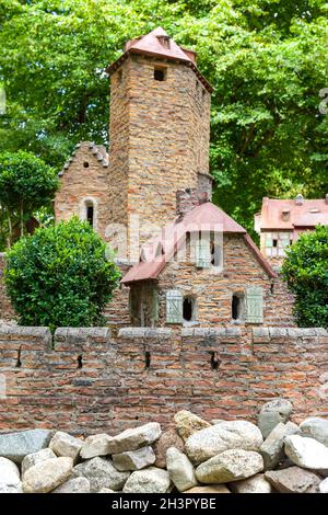 Lauenburg Castle in the Harz Mountains near Stecklenberg Stock Photo ...