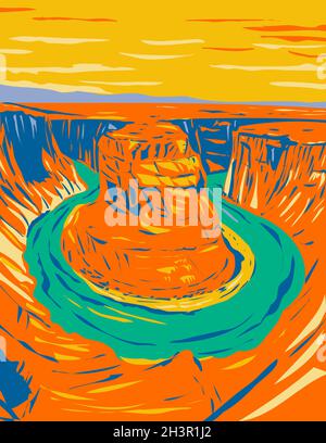 Horseshoe Bend in Arizona Stock Photo - Alamy