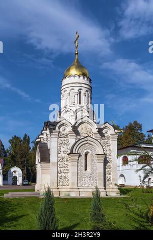 A small Russian-orthodox chapel in the Triglav National Park, built for ...