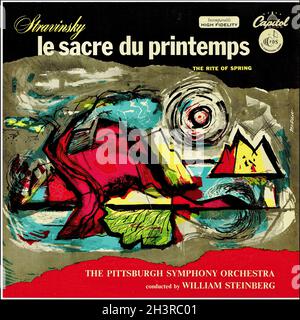 "The Rite of Spring" vinyl record by Stravinsky, the rare original ...