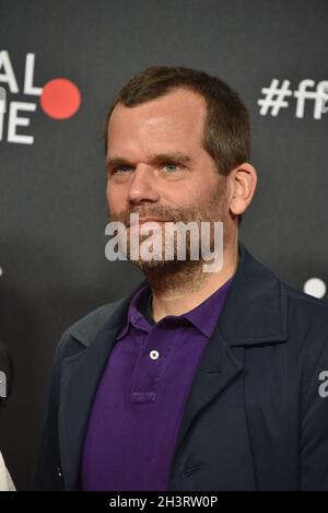 Cologne, Germany. 27th Oct, 2021. Author Jan Berger comes to the ...