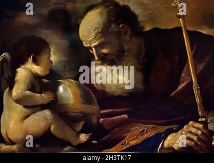 God the Father and Angel by Guercino Stock Photo - Alamy
