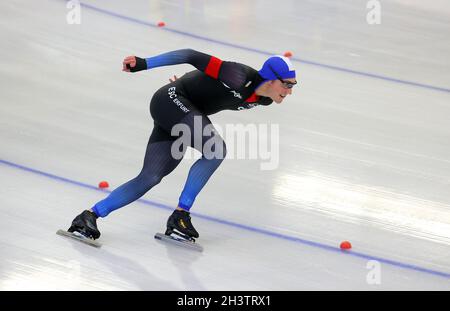 Inzell, Germany. 30th Oct, 2021. Speed Skating German Championship ...