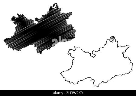 Raisen district (Madhya Pradesh State, Bhopal division, Republic of ...
