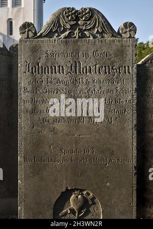 St.-Clemens church, Nebel, Amrum, Germany Stock Photo - Alamy