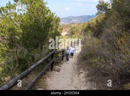 Kremiotis waterfall, Kritou Terra, Paphos Region, Republic of Cyprus ...