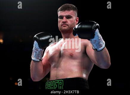 Johnny Fischer celebrates victory via K.O. against Alvaro Terrero in ...