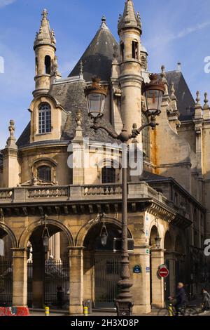 France,Paris,the protestant church of the Oratory of the Louvre Stock ...