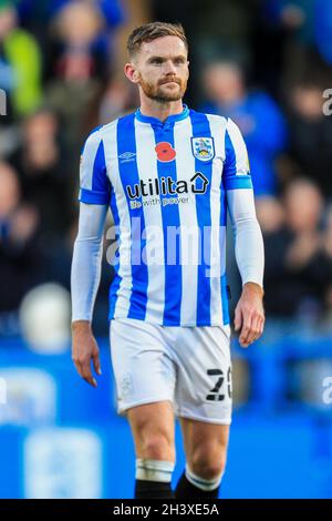 Huddersfield, UK. 30th Oct, 2021. Carlos Corberán manager of ...