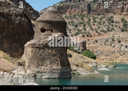 Tomb of Assyrian kings by the Tigris river, Egil, Diyarbakir province ...