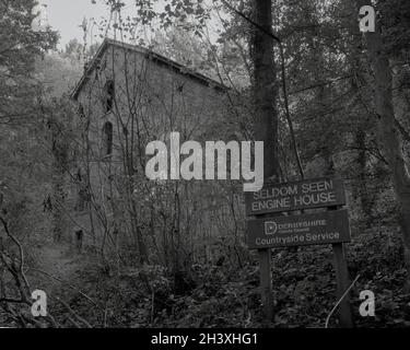 Seldom Seen Engine House, abandoned in 1901 used to house a steam ...