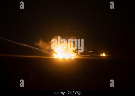 Ordnance Marines with Marine Light Attack Helicopter Squadron 775 ...
