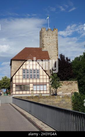 Count's castle in Lauffen am Neckar Stock Photo - Alamy