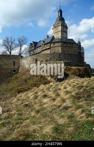 Falkenstein Castle, Falkenstein/Harz, Saxony-Anhalt, Germany Stock ...