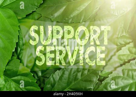 Text sign showing Quality Service. Internet Concept delivered service ...