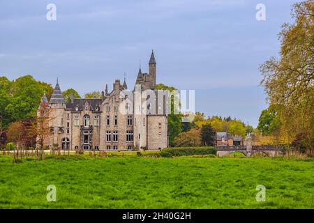 Bornem Castle in Belgium Stock Photo - Alamy