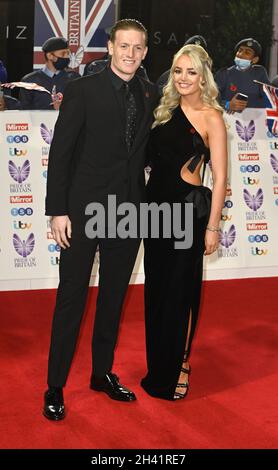 Megan Pickford, wife of England goalkeeper Jordan Pickford with their ...