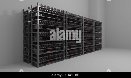 cryptocurrency equipment mining Stock Photo - Alamy