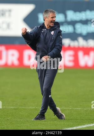 Rostock, Germany. 31st Oct, 2021. Football: 2nd Bundesliga, Hansa ...