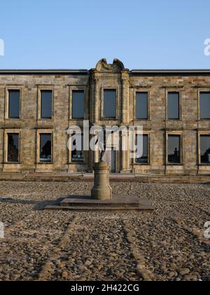 The Banqueting Hall Whitby Abbey Whitby North Yorkshire Stock Photo - Alamy