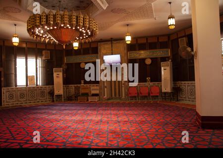 The Mosque of the Martyr King Abdullah bin Al-Hussein, Amman, Jordan ...