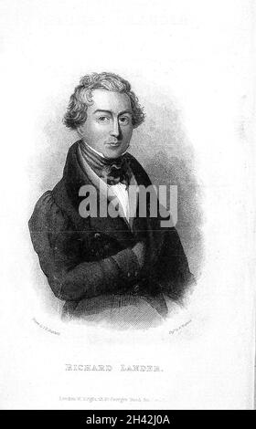 Richard Lander portrait Stock Photo - Alamy