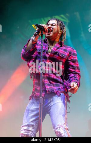 24kGoldn (Golden Landis Von Jones) during the Outside Lands Music ...