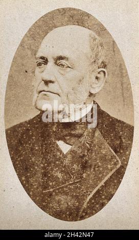 Karl Freiherr von Rokitansky. Photograph by A.F. Baschta Stock Photo ...