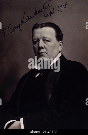 Sir Edwin Ray Lankester Stock Photo - Alamy