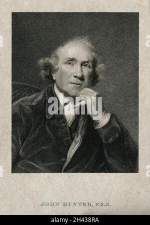 The pioneering Scottish surgeon and anatomist John Hunter (1728-1793 ...