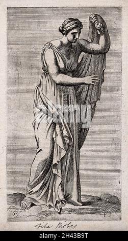 In Greek mythology, Niobe was a daughter of Tantalus and of either ...