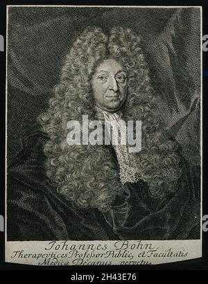 Johannes Bohn. Line engraving Stock Photo - Alamy