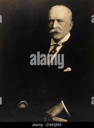 This photograph is a portrait of William Black, a figure of historical ...