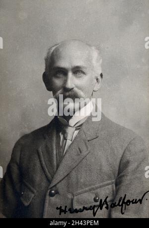Henry Balfour. Photograph Stock Photo - Alamy